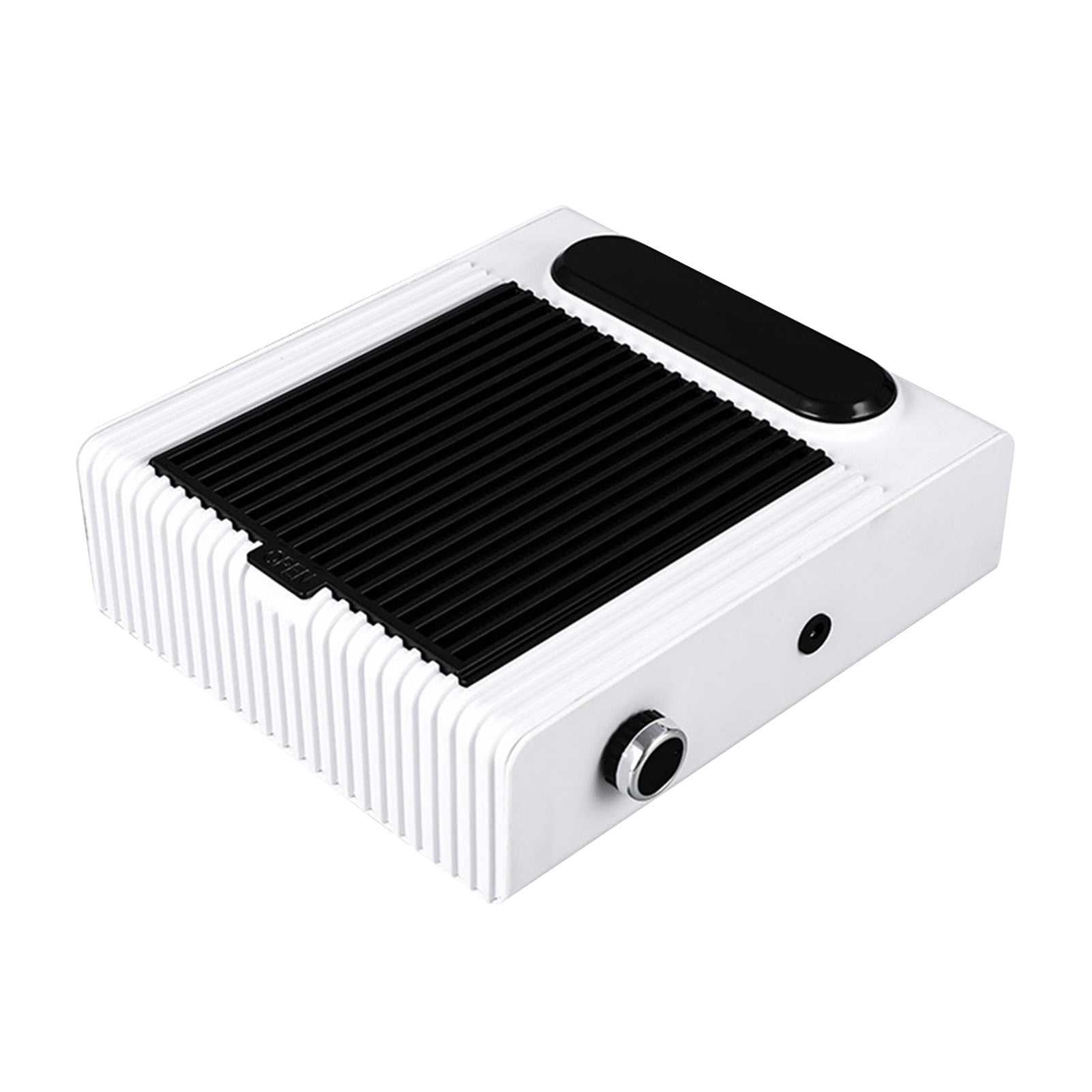 Nail Dust Vacuum, 80W Electric Nail Dust Collector Speed Adjustable ...