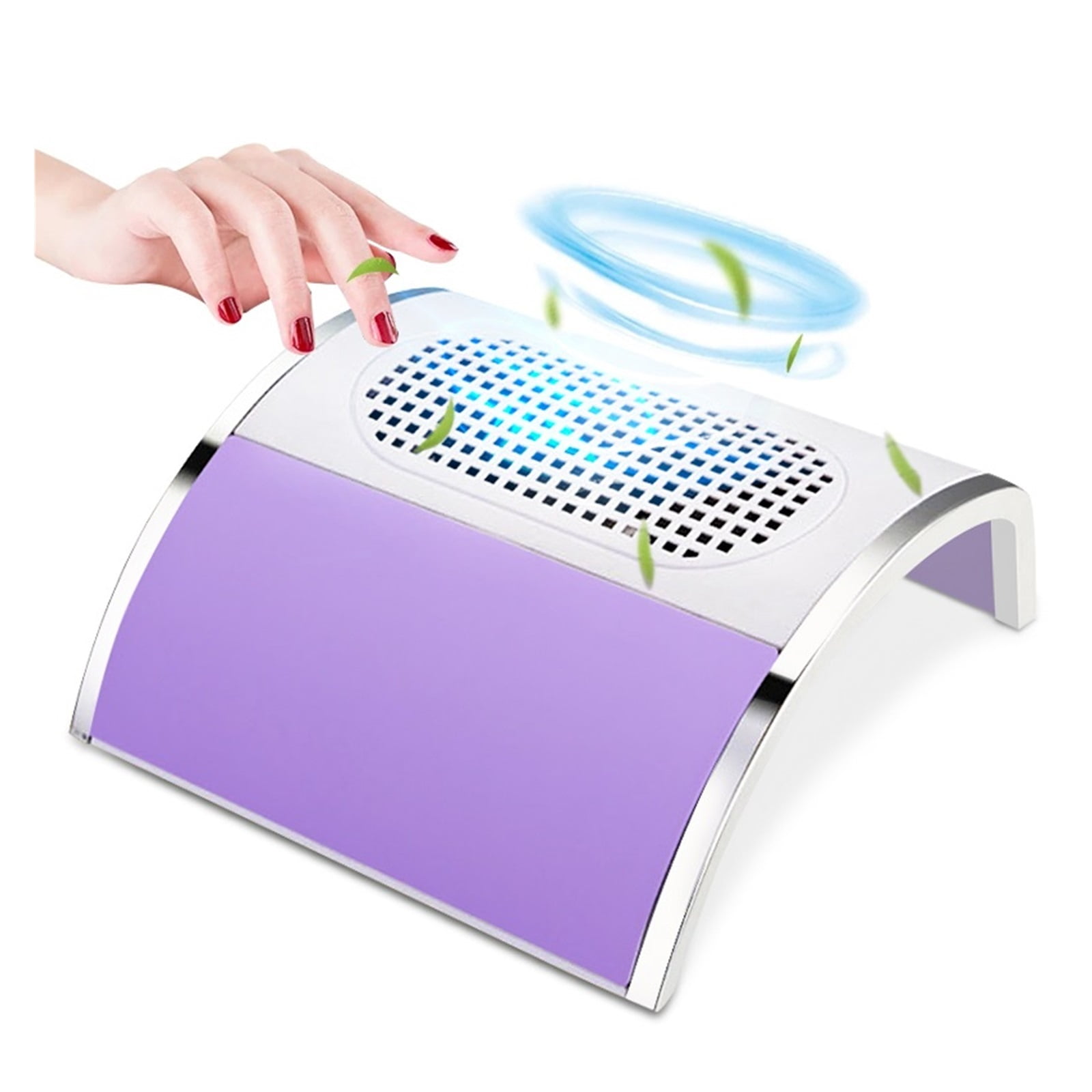 Nail Dust Vacuum, Nail Vacuum Cleaner 80w High Power Dust Extractor For ...