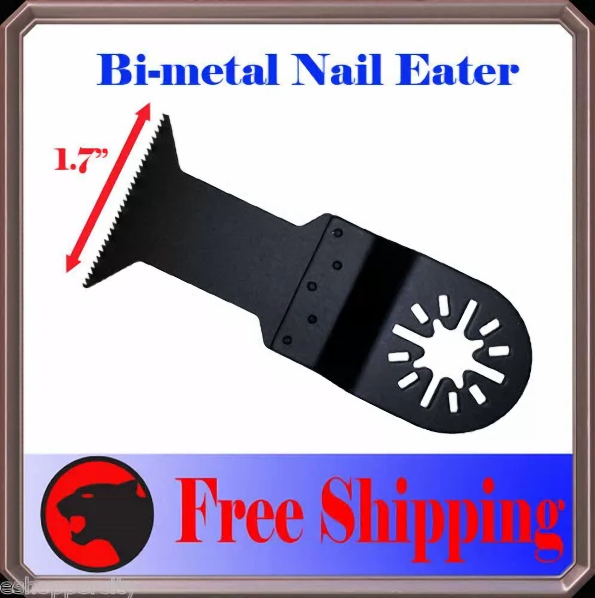 Nail Eater Wide Oscillating Multi Tool Saw Blade Wood Metal Cutting ...