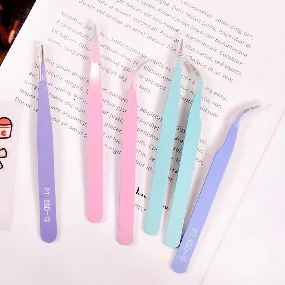 Nail Enhancement Macaron Hand Account Forceps Color Drill Clip Sticker ...