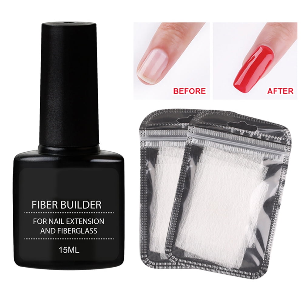 Nail Extension Fiber Fiberglass Gel Nail Phototherapy Extension Glue ...
