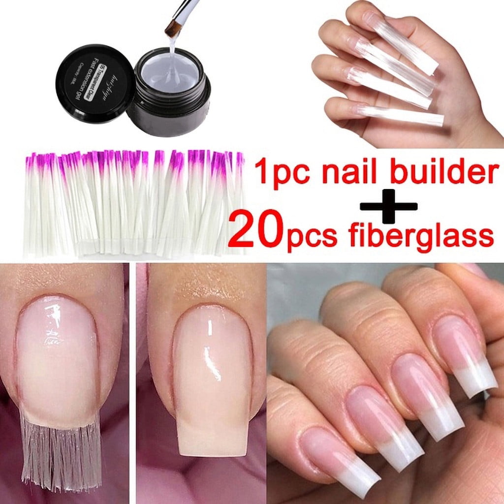 Nail Extension Forms Nails Tips Coffin on Clear Nails Acrylic Nail Tips ...