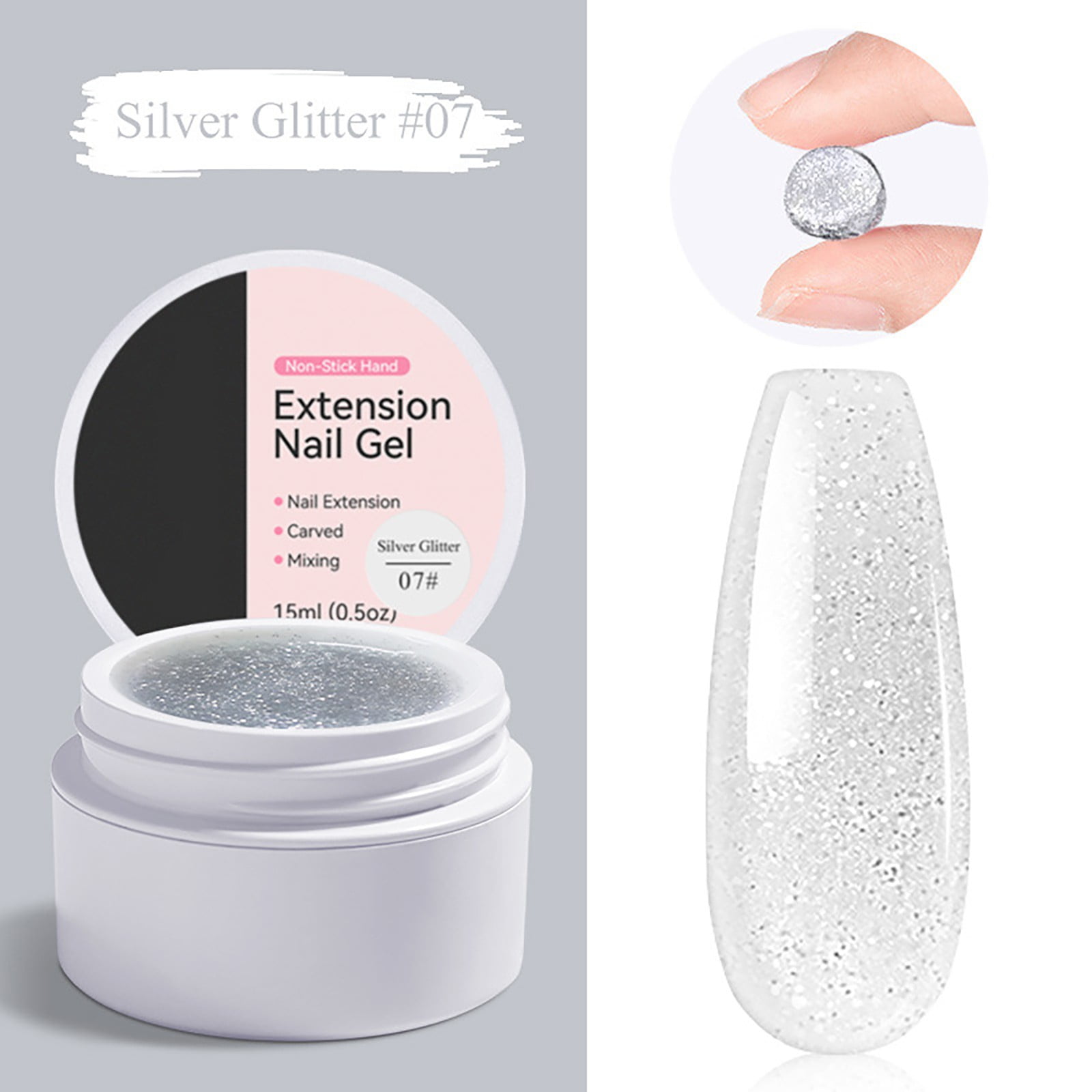 Nail Extension Gel Non Sticky Nail Extension Gel Kit Sculptable ...