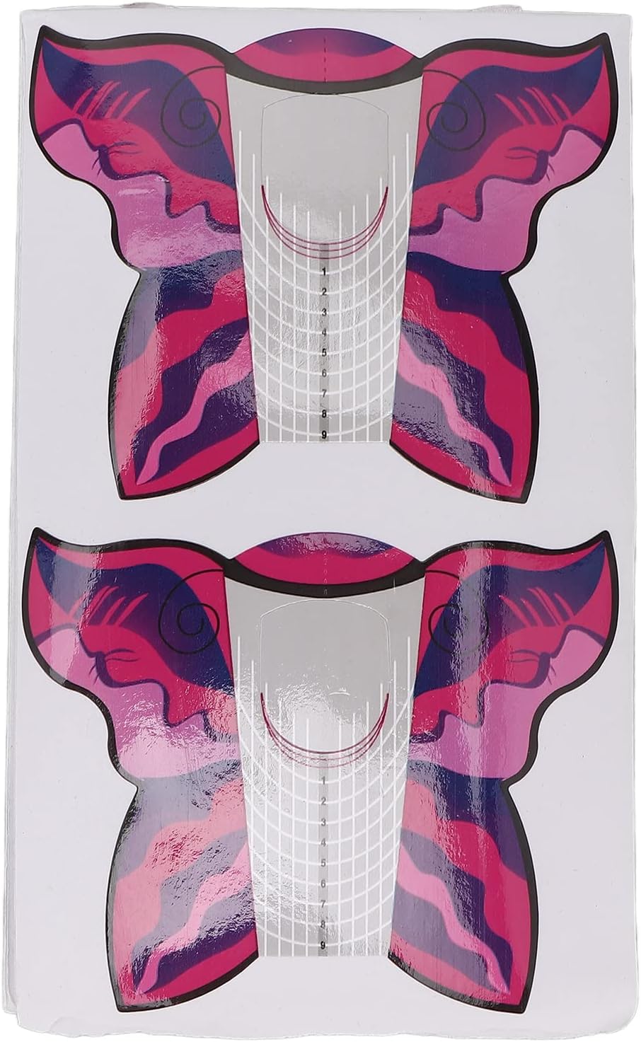 Nail Extension Sticker Form, 100pcs Nail Form Extension Stickers Self ...