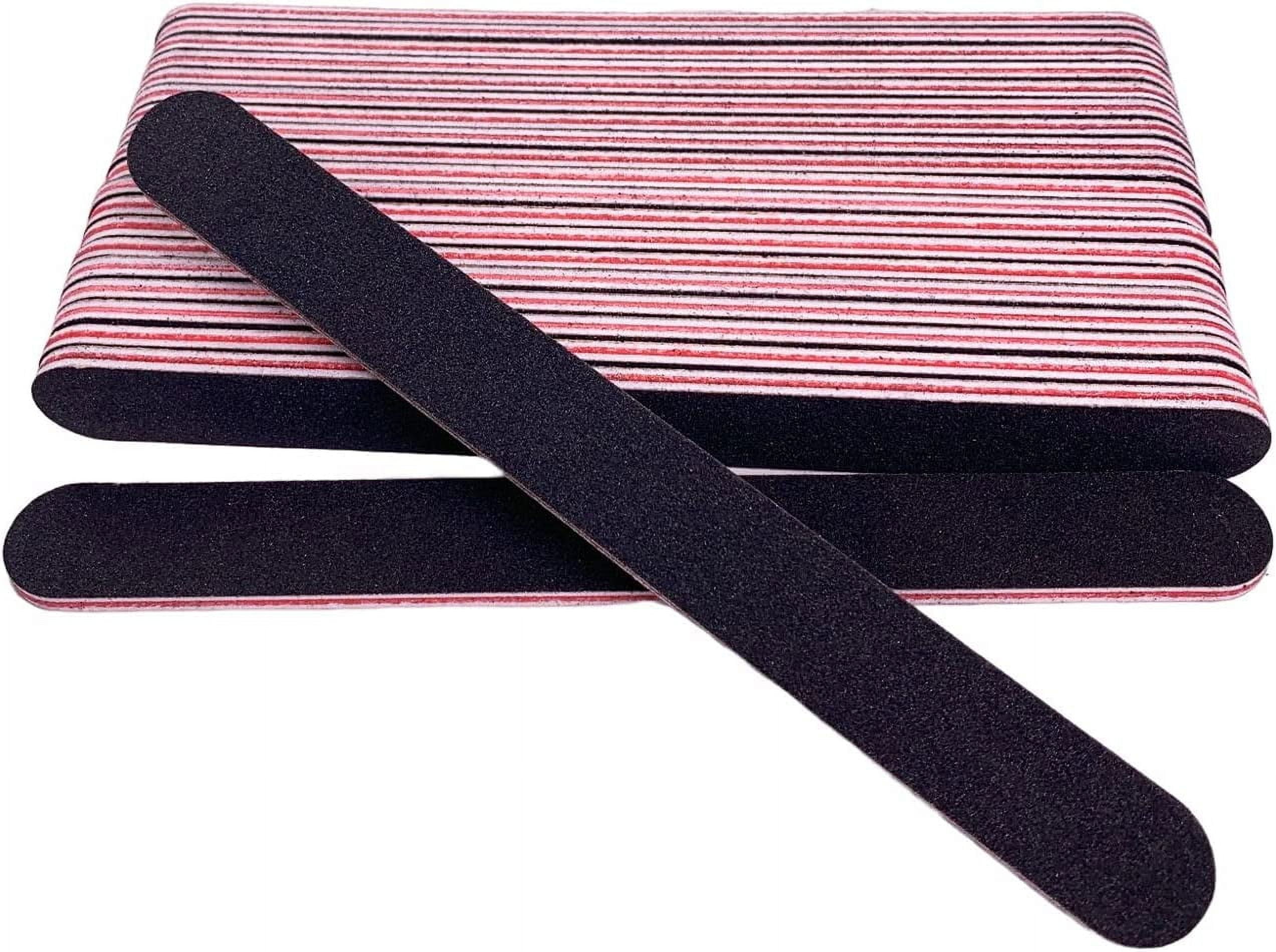 Nail File (20 Pcs), Emery Board Nail Files for Natural Nails and ...