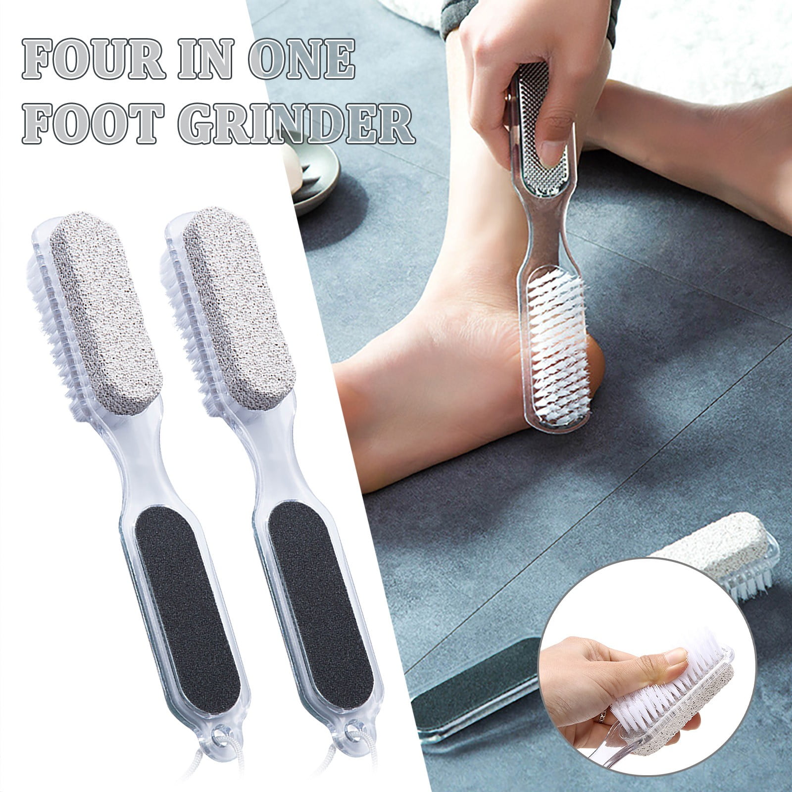 Nail File Foot Care Tools Multifunctional Pedicure Pumice File for Foot ...