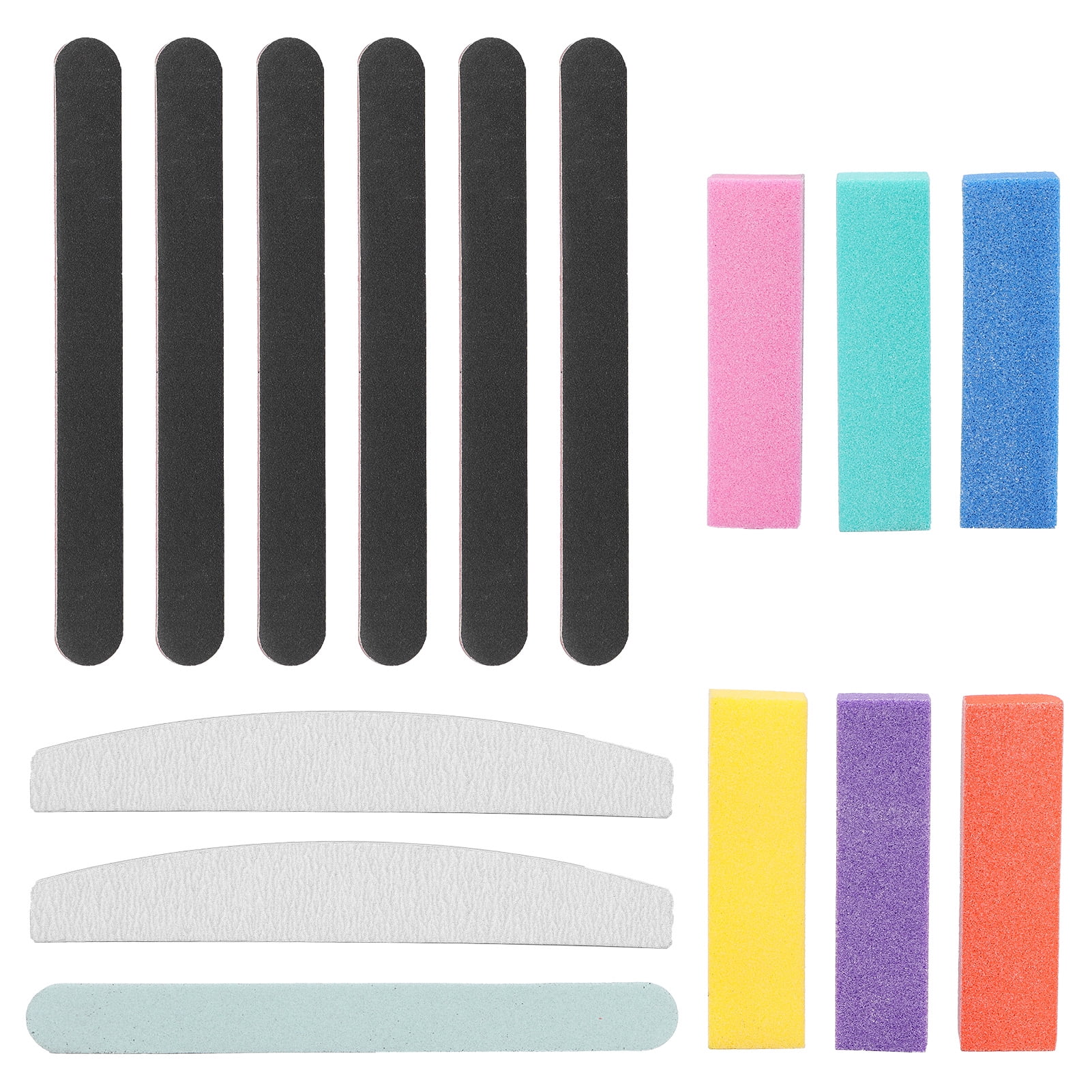 Nail Files Buffer Kit Double Sided Nail Files Buffer Block Professional ...