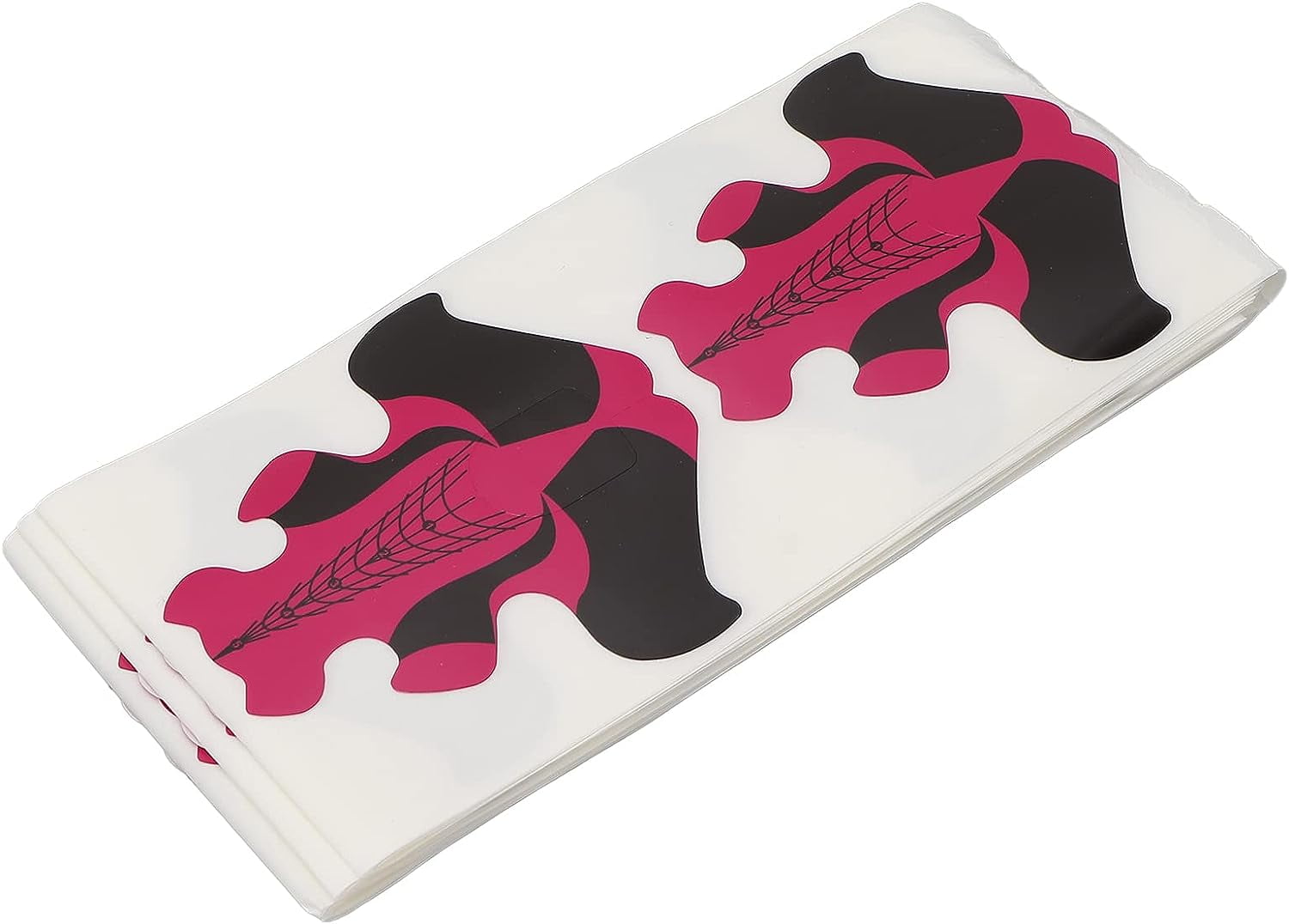 Nail Form Extension Sticker, Easy Stick Nail Art Form 100pcs for Nail ...