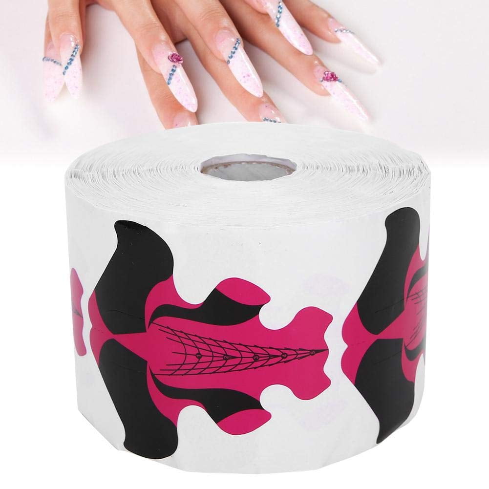 Nail Forms, 500 Pcs Professional Nail Long Long Nail Forms Nail Art ...