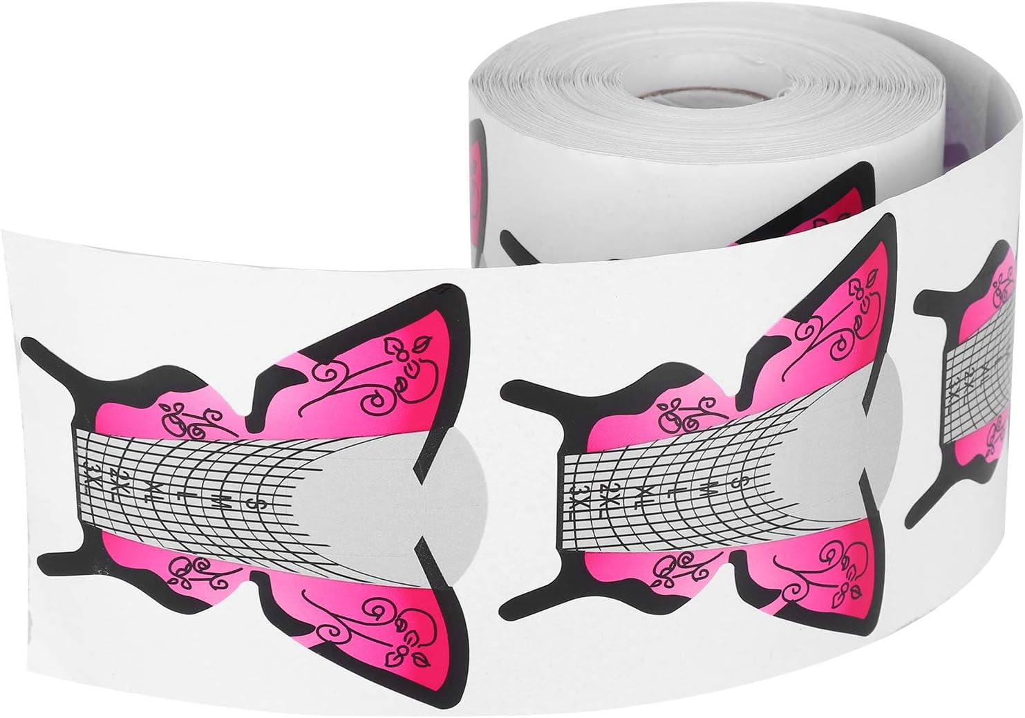 Acrylic Nali Forms, Easy To Use and Control Flexible Nail Form for ...