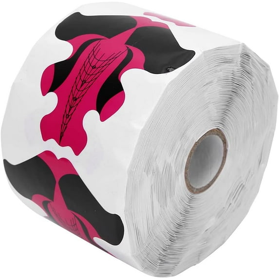Nail Forms Fish Shape Self-Adhesive Paper, Nail Extension Form Guide ...
