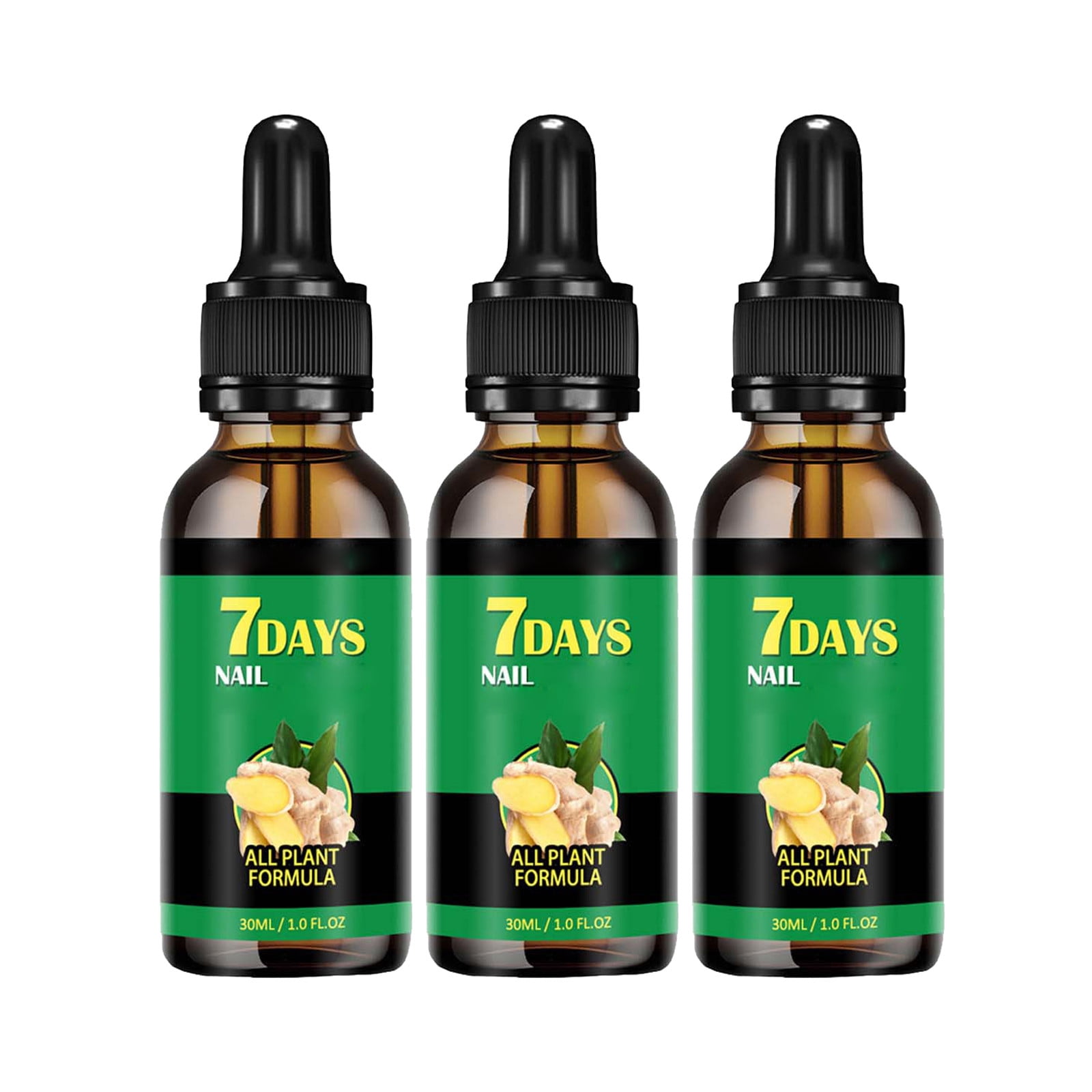 Nail Fungus Treatment,Ginger Nail Care Liquid,7 Days Nail Fungus Treatment Essence Serum Anti ...