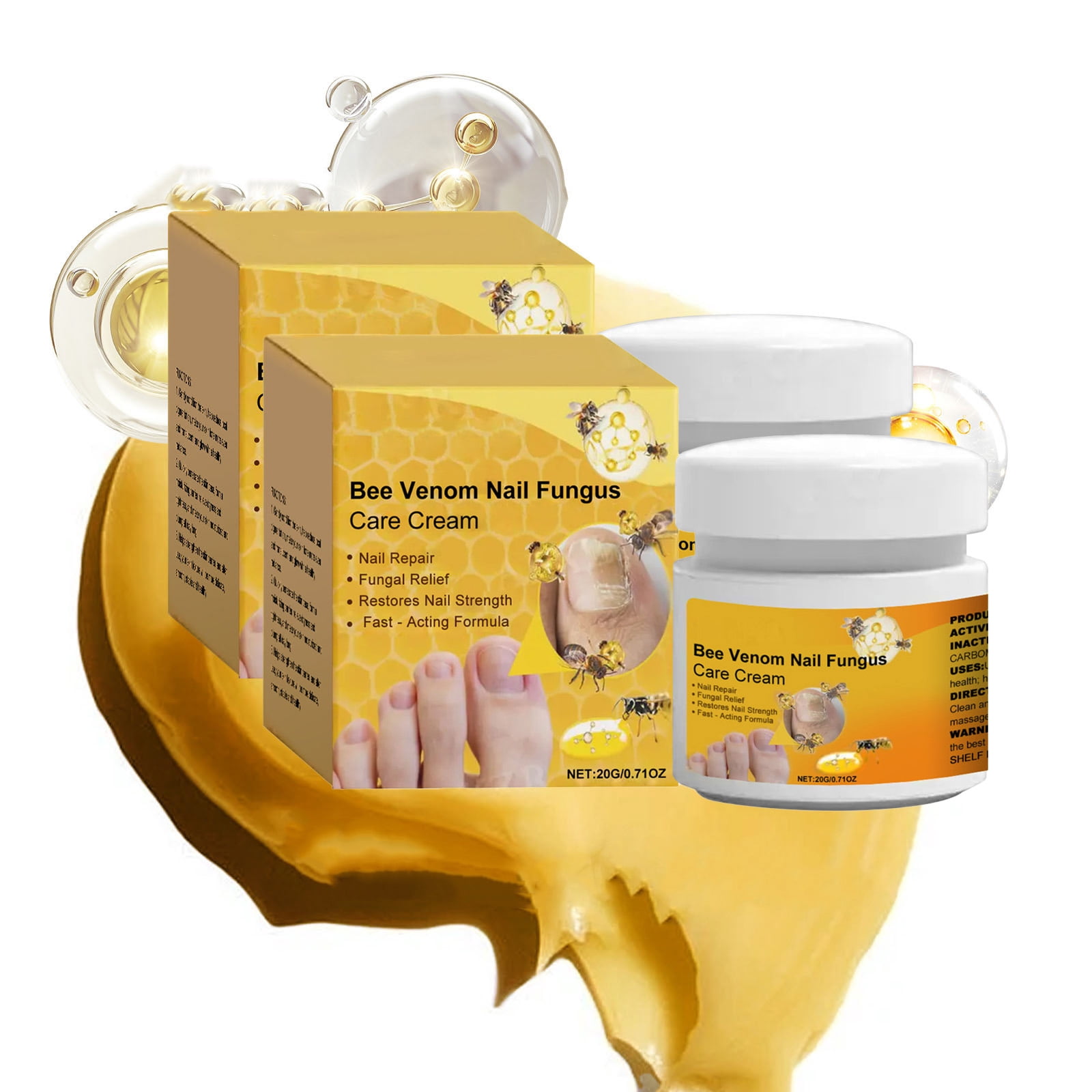 Nail Fungus Treatment for Safe Repair with Be®e Ven®om Nail Fungus ...