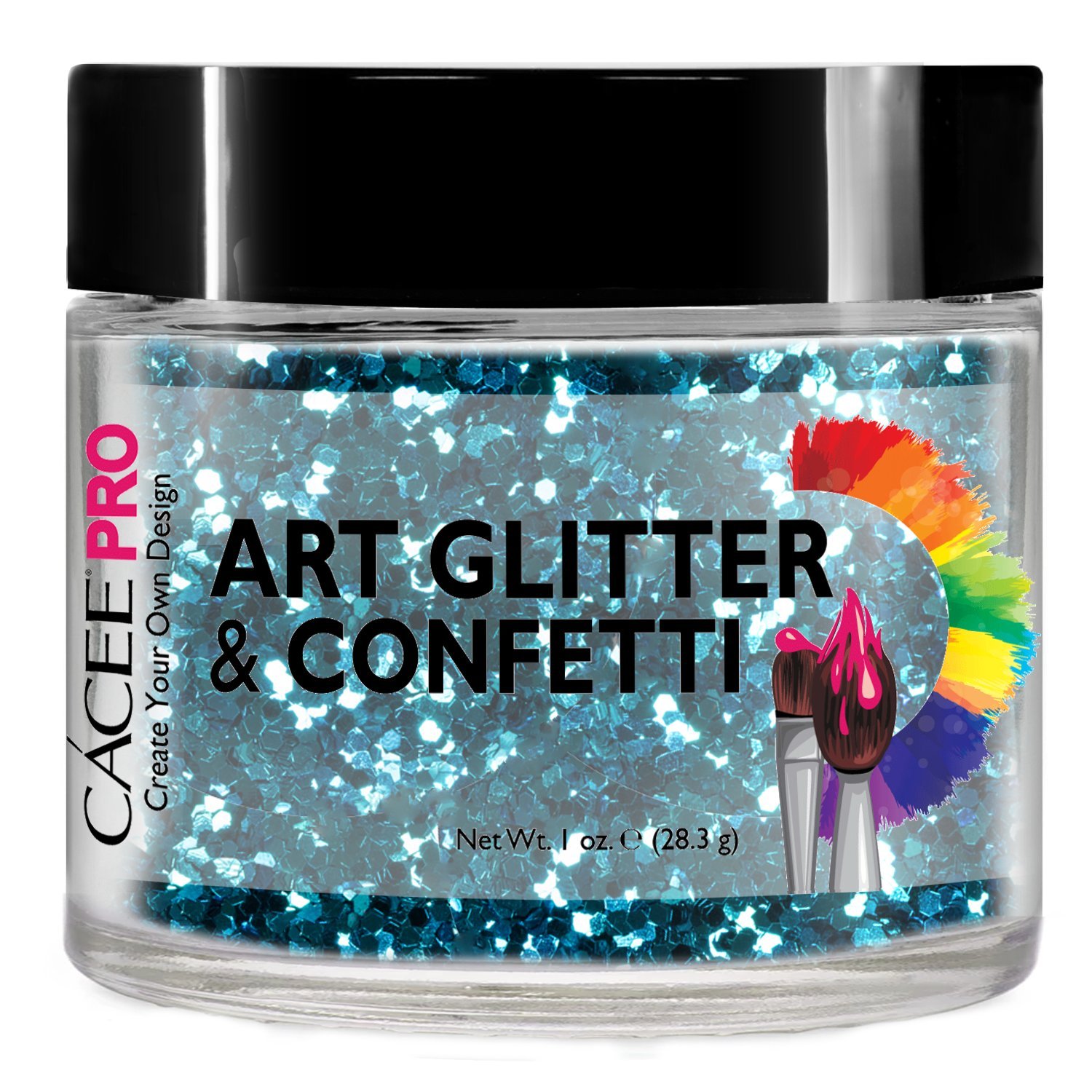 Nail Glitter 1 oz by Cacee Art & Confetti (Holographic, Silver, Gold ...