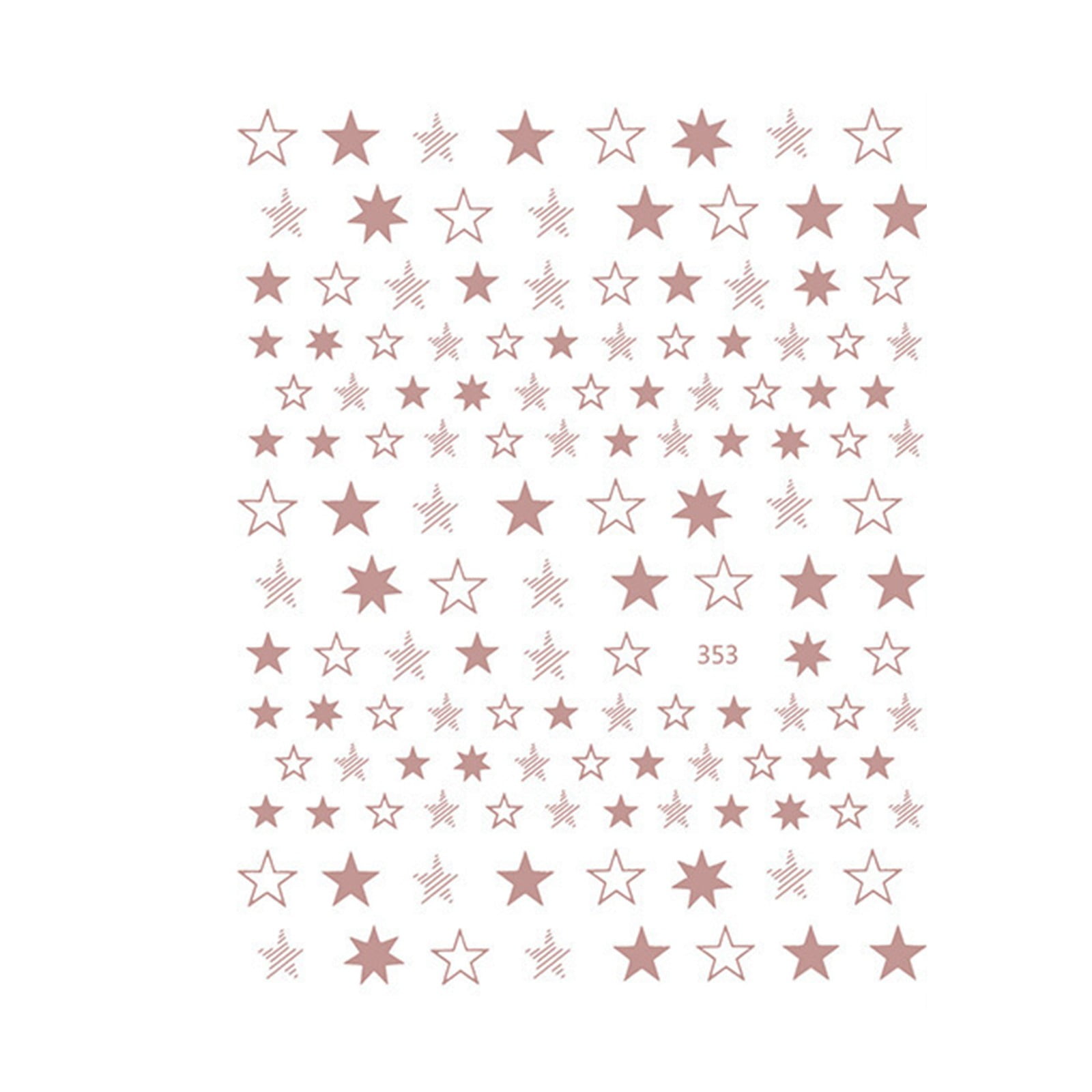 Nail Glitter Kids Nail Sticker Decals Nail Tip Stickers 3d Nail ...