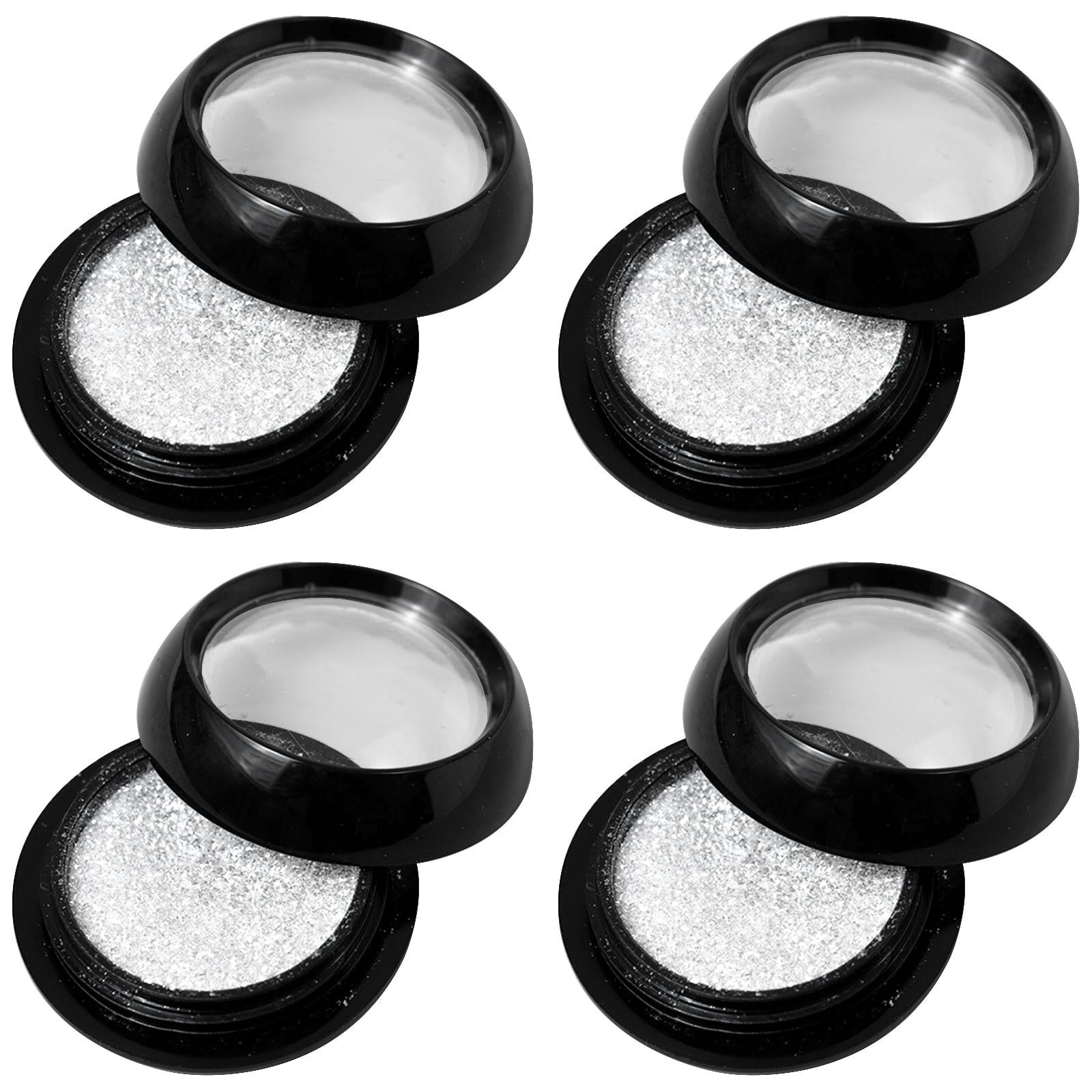 Nail Glitter Powder Solid Powder Titanium Powder Super Bright Non Flying Powder 0.2g Double Dip ...