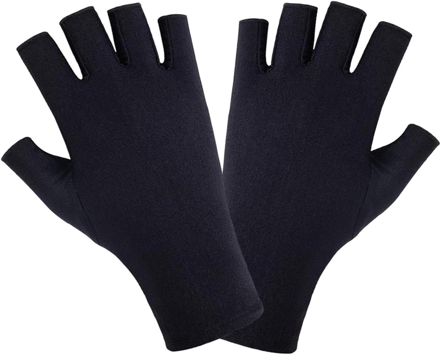 Nail Gloves UV Light,Fingerless UV Protection Gloves for Gel Manicure ...