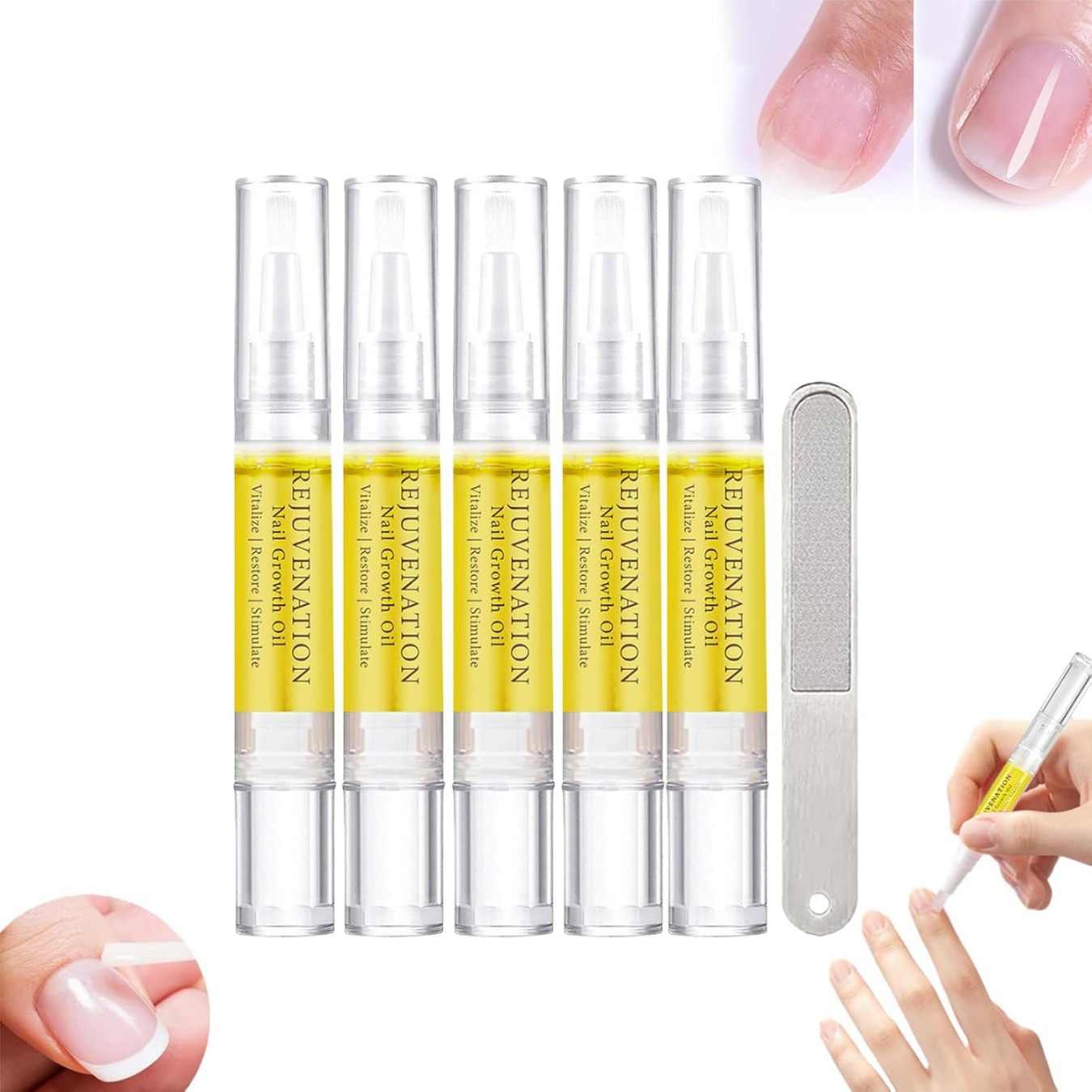 Nail Growth Oil, 2025 Upgrade Rejuvenation Nail Oil, Cosmetics Nail ...