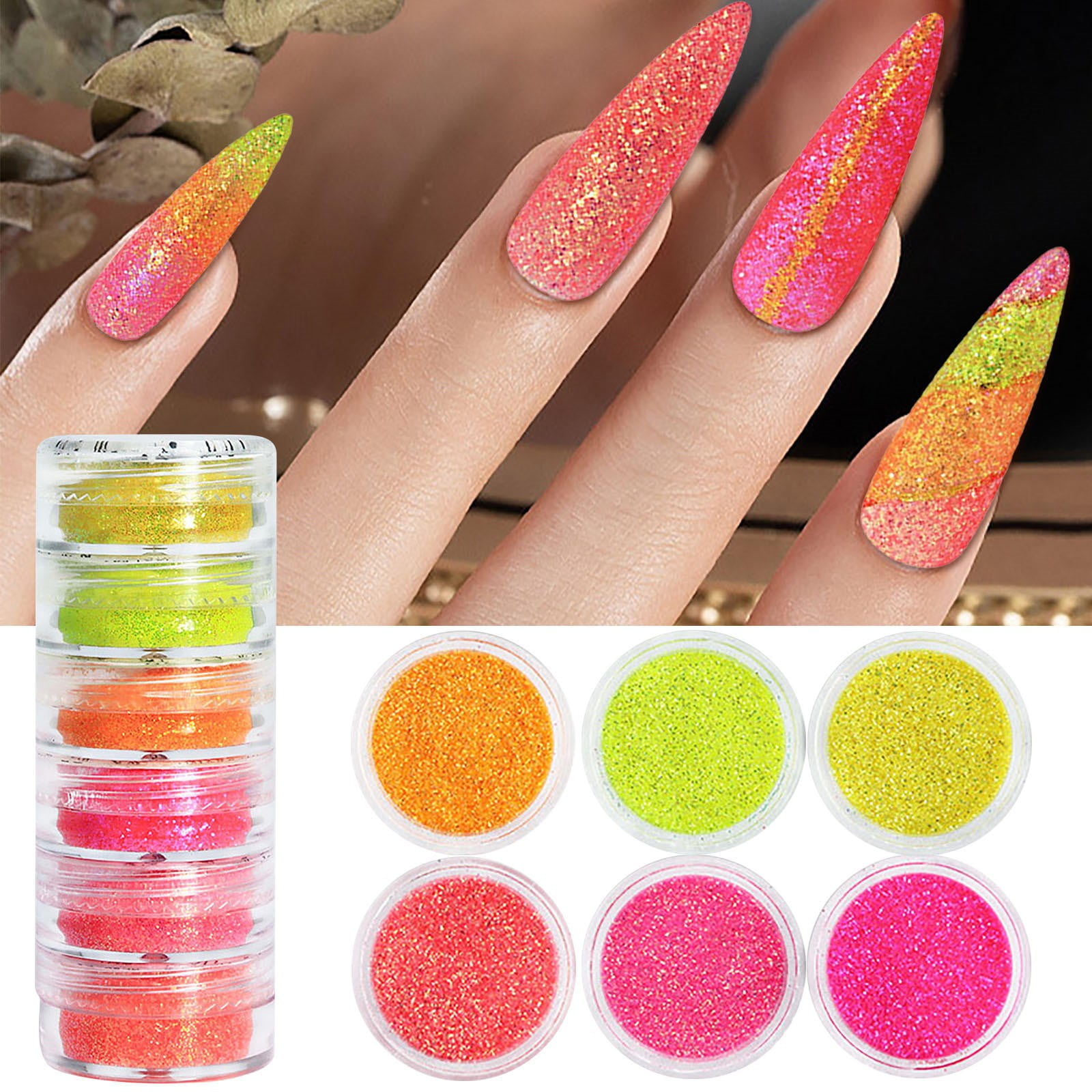 Nail Hand Practice 150 Nails Tips Dry Nails compatible with Machine for ...