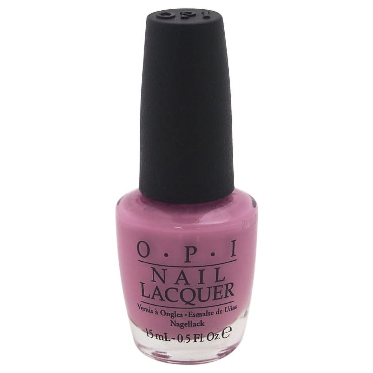 Nail Lacquer # NL H48 Lucky Lucky Lavender by OPI for Women - 0.5 oz ...