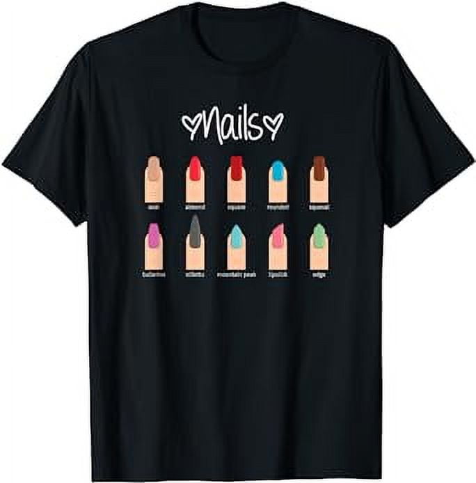 Nail Lady Boss Store How Do you want your nails Nail Tech T-Shirt ...
