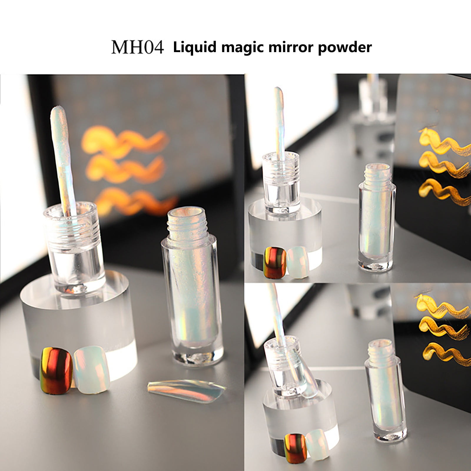 Nail Liquid Powder Non Flying Powder Liquid Flour Fairy Powder Nail ...