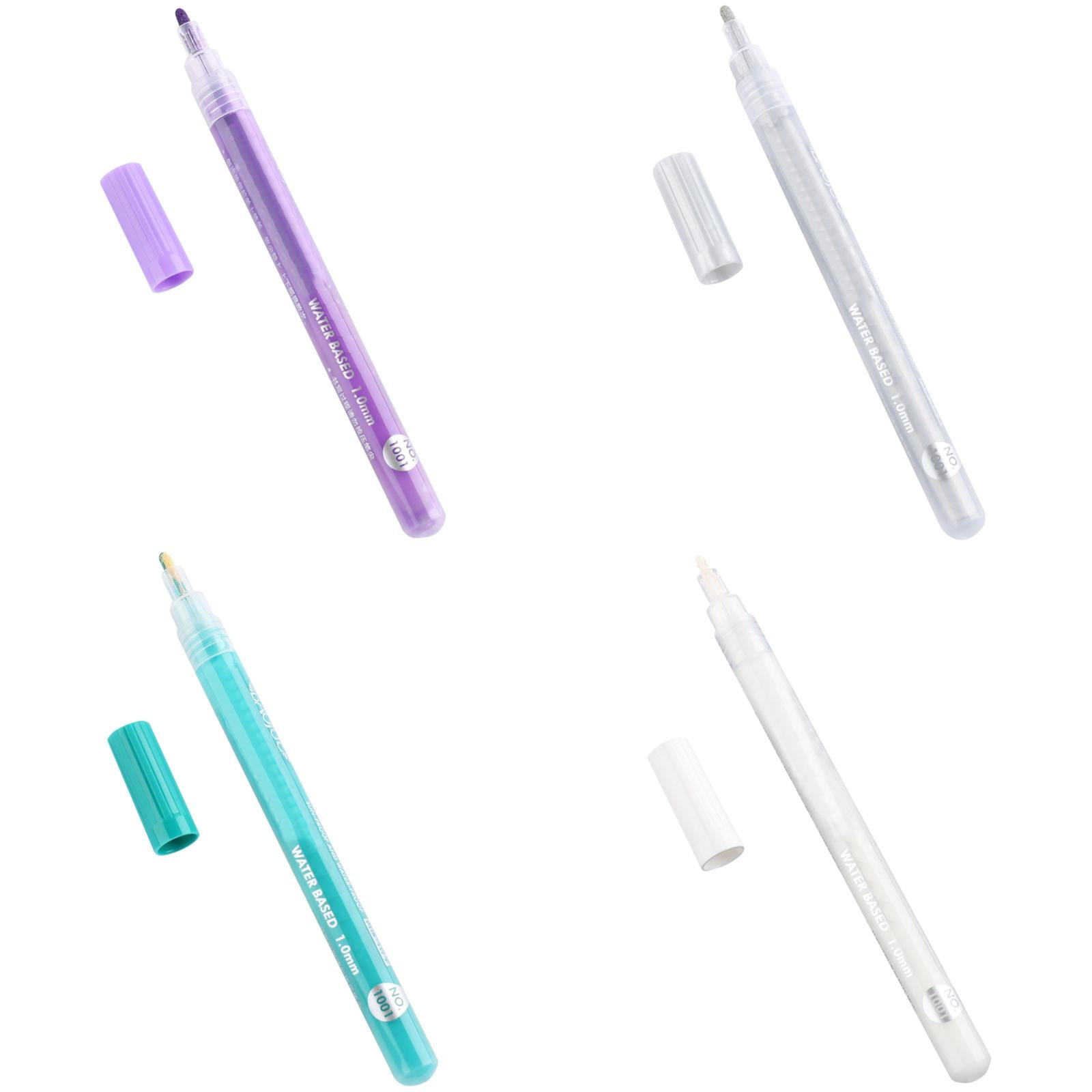 Nail Pens 12 Colors Acrylic Paint Pens Fine Tip Nail Pens For 3d Nail ...