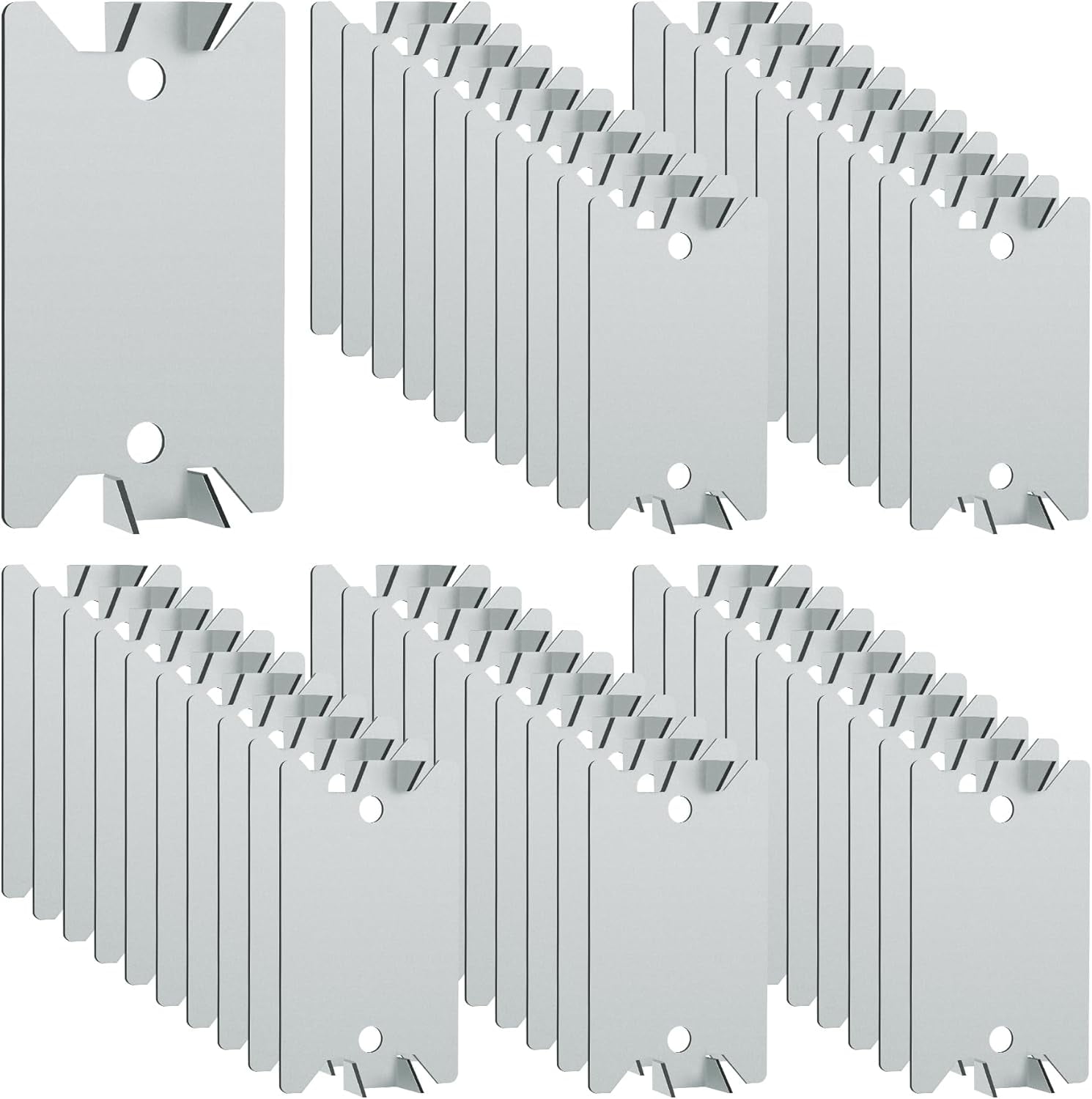 Nail Plates for Wood Studs 1.5 x 2.5 Inch Nail Stud Guards with Sharp ...