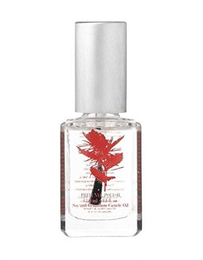 Nail Polish 710 Soy Cuticle Oil with Geranium Dry Non Toxic - Walmart.com