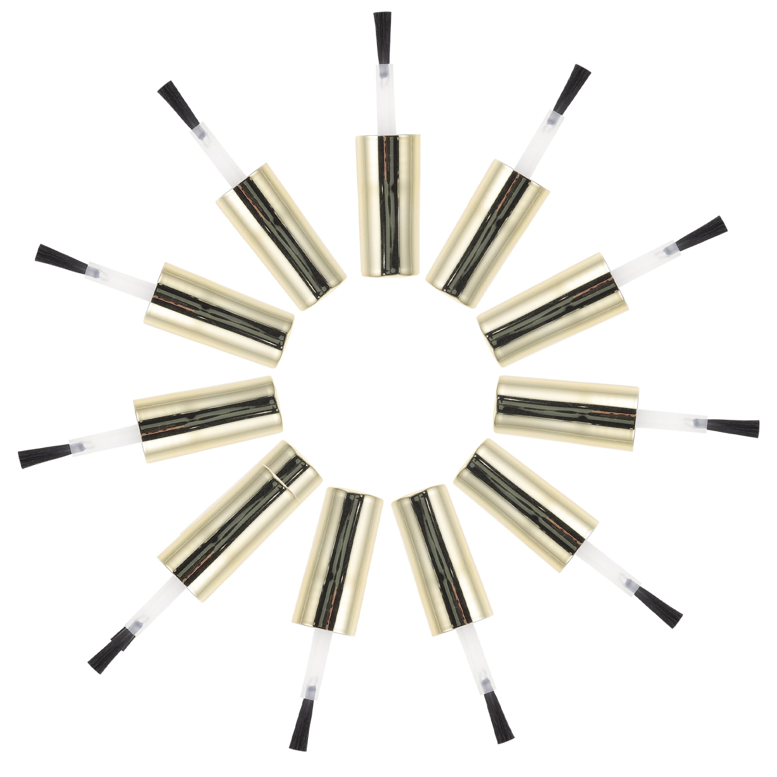 Nail Polish Bottles Caps Replacement Fingernail 10 Pcs with Cover ...