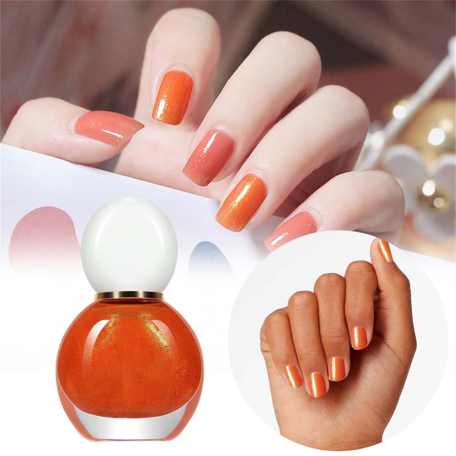 Nail Polish Long Lasting Non Baking Quick Drying Nail Polish 12ML ...