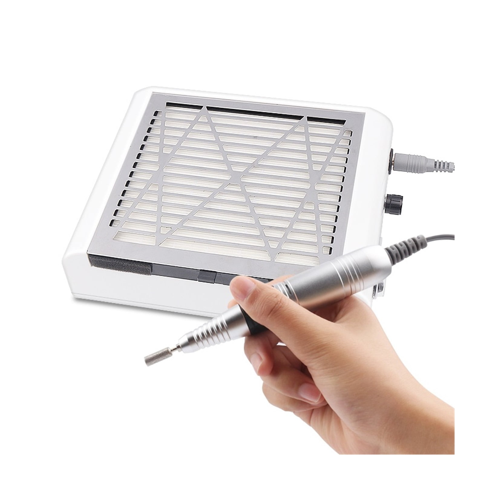 Nail Power Nail Dust Collector Manicure Remover Nail Vacuum Cleaner ...