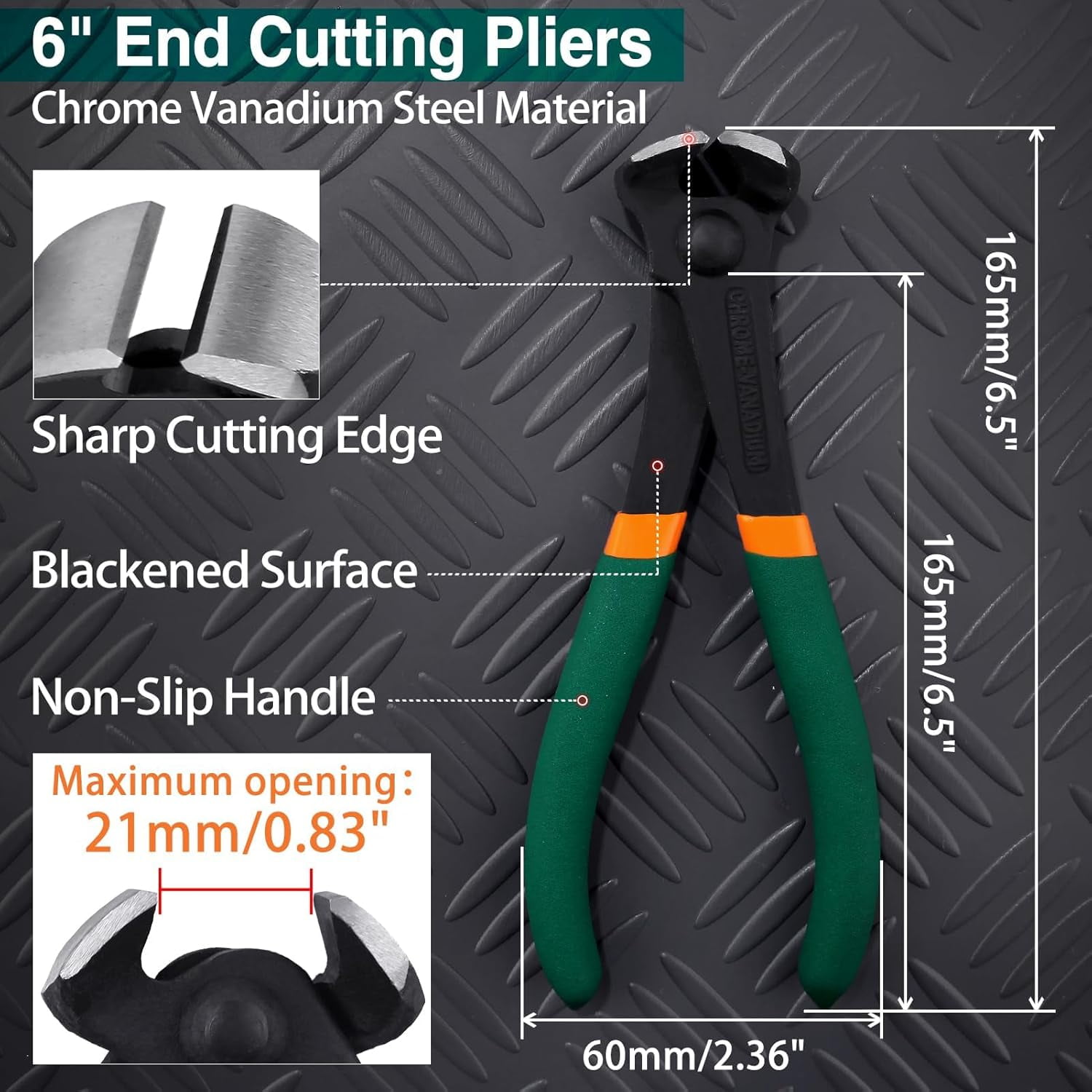 Nail Puller 6 Inch End Cutting Pliers, Nail Remover Nail Pliers End Cut ...