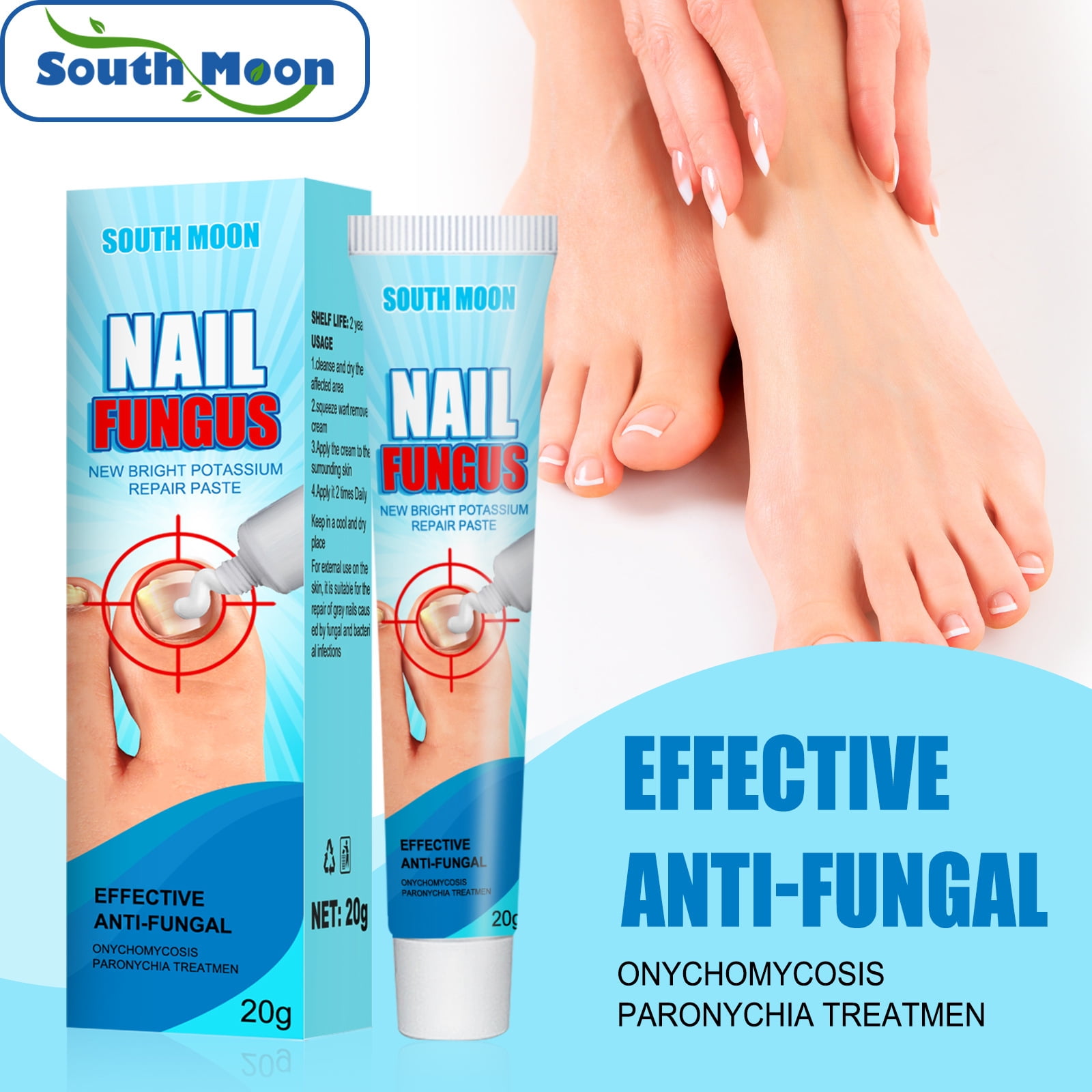 Nail Repair Cream, Effective Toenail Fungus Treatment Fungus Remover ...