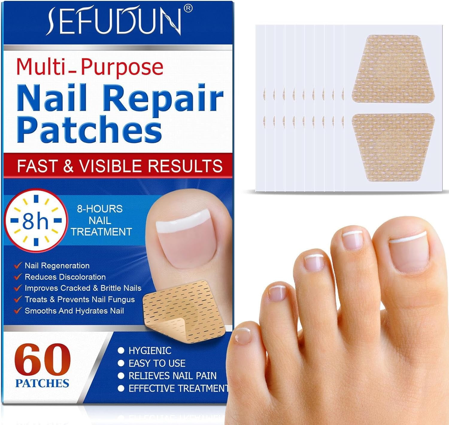 Nail Repair Fungal Nail Treatment Cracked Nail Repair Waterproof and ...