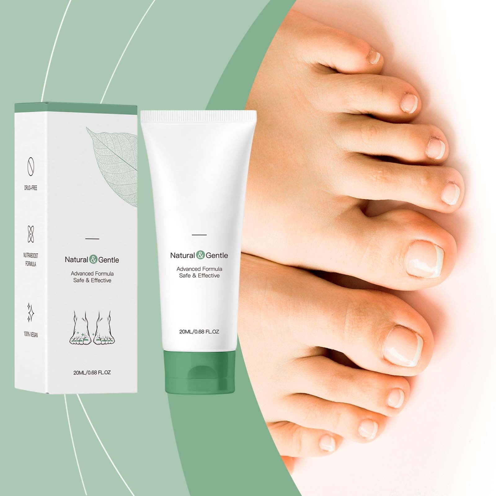 Nail Repair Gel Treatment 20ml - Professional Strength Moisturizing ...