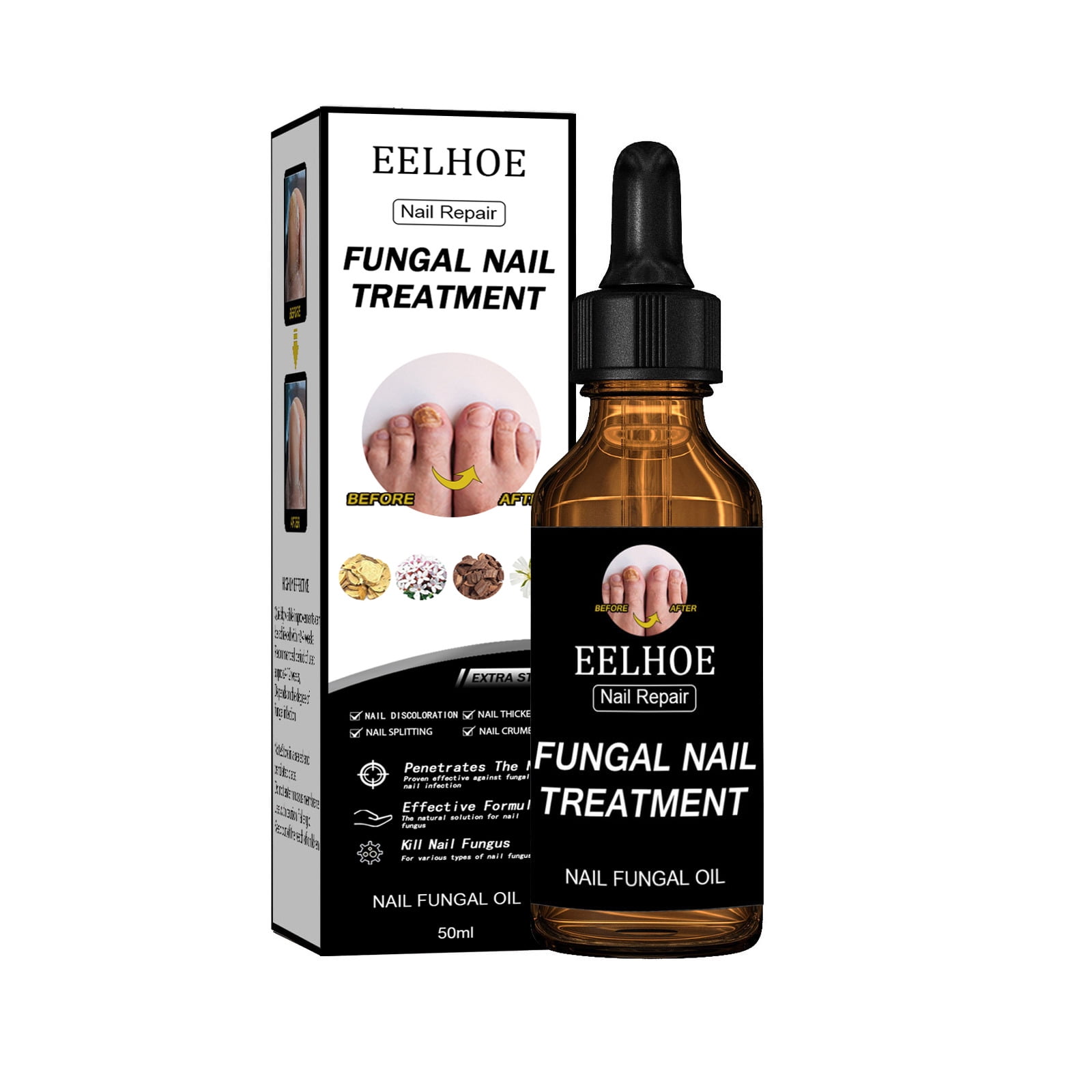 Nail Repair Solution Thickening and brightening Nails Removing Gray ...