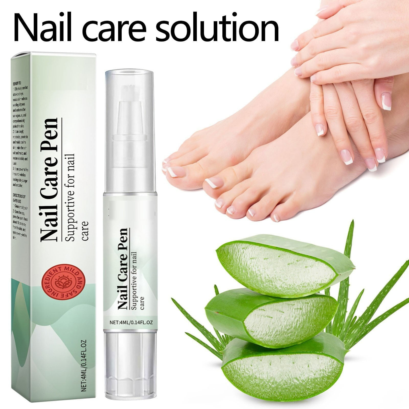 Nail Repair & Strengthening Liquid | 4ml Nail Treatment with Aloe ...