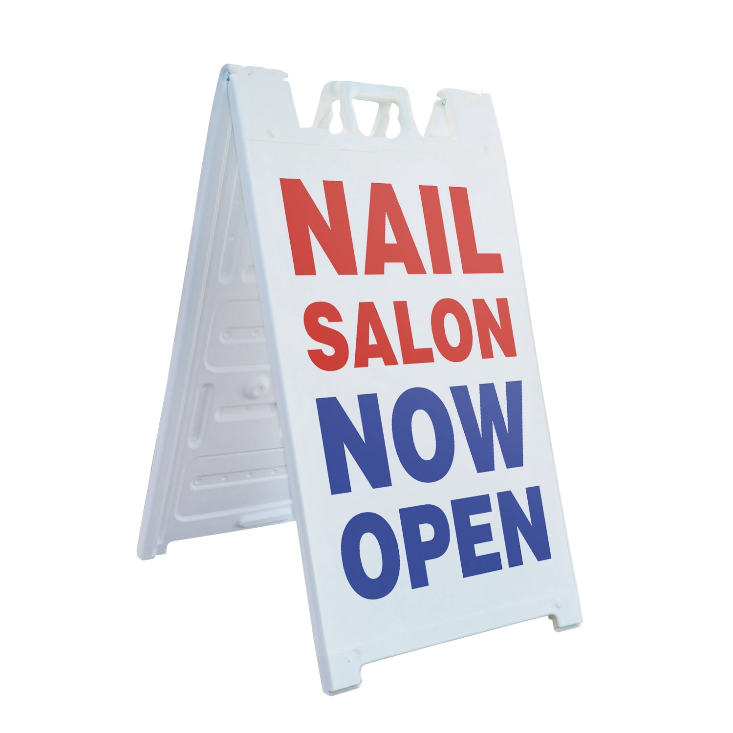 Nail Salon Now Open 24" x 36" Double Sided A-Frame Sidewalk Sign ...