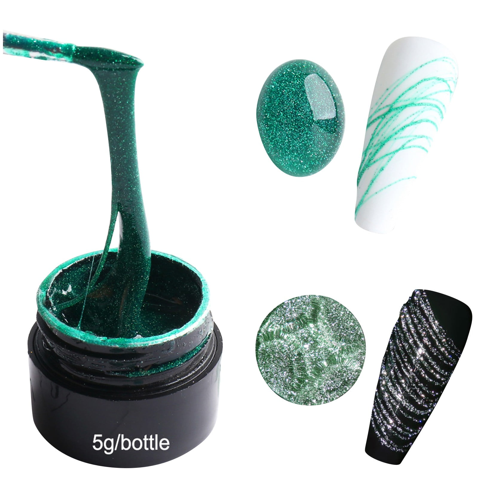 Nail Set Gel,New Upgraded Matrix Gel With Gel Paint Design Wire Drawing ...