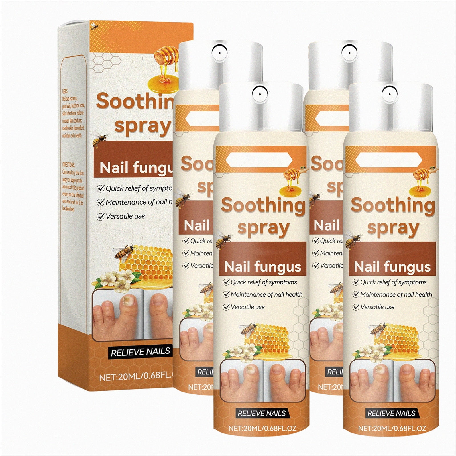Nail Spray – Soothing Nail Care Spray, Extra Strength Repair Solution ...