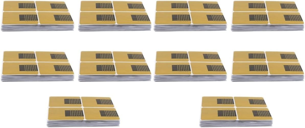 Nail Stickers Square Stickers 2pcs Nail Art Tips Diy Nail Forms Diy ...