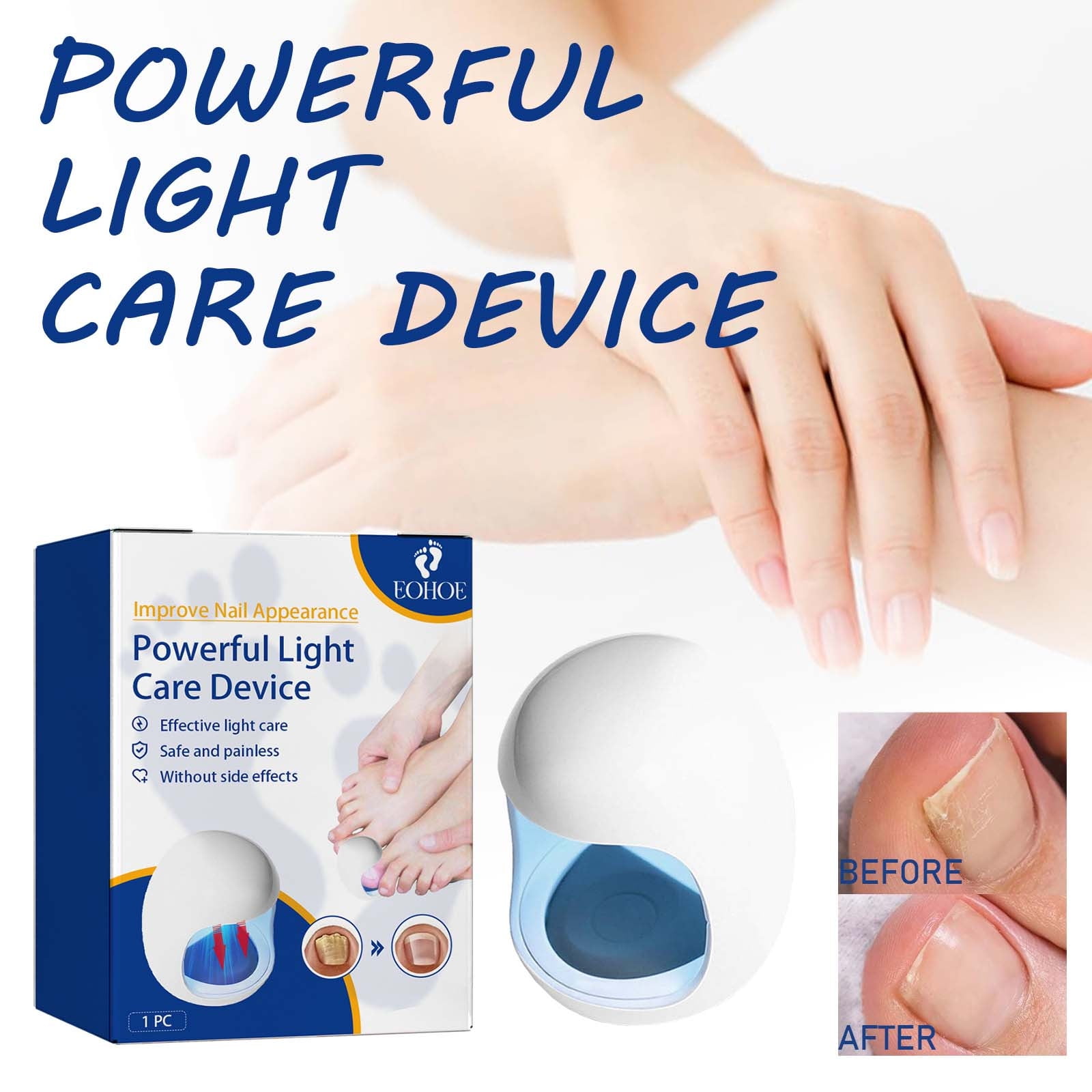 Nail Strengthening Instrument | Infrared Cold Technology | Improves Nail Health & Appearance ...