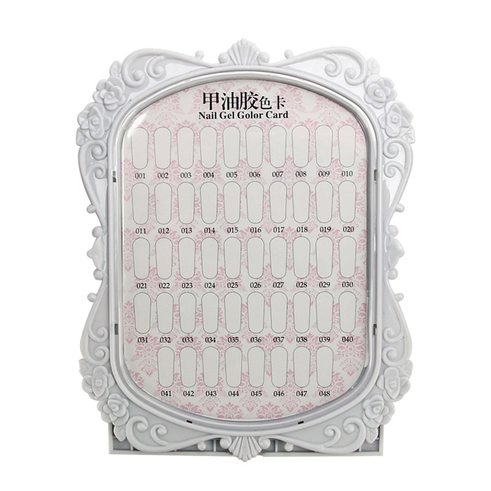 Nail Tip Classification Labels Nail Shop Color Card 48-color with ...