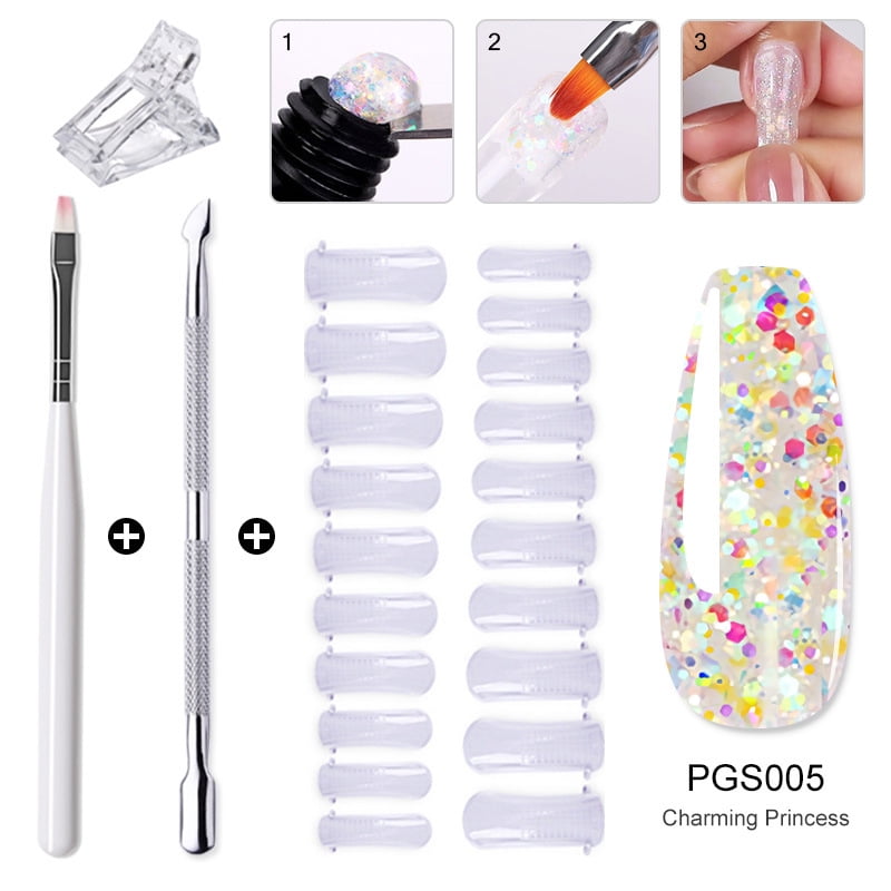 Nail art Crystal extension glue tool suit fast extension Crystal model ...