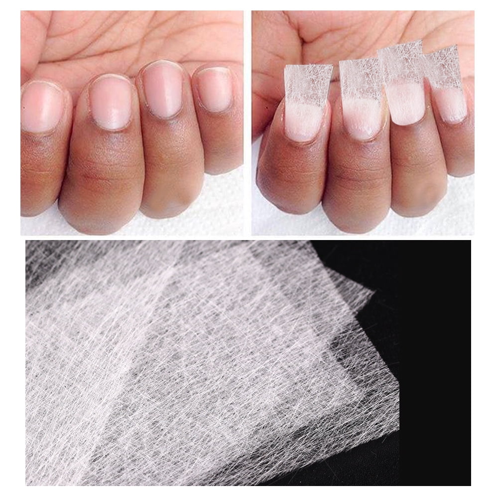 Nail fiber extension piece fake nail glass fiber silk paper-free light ...