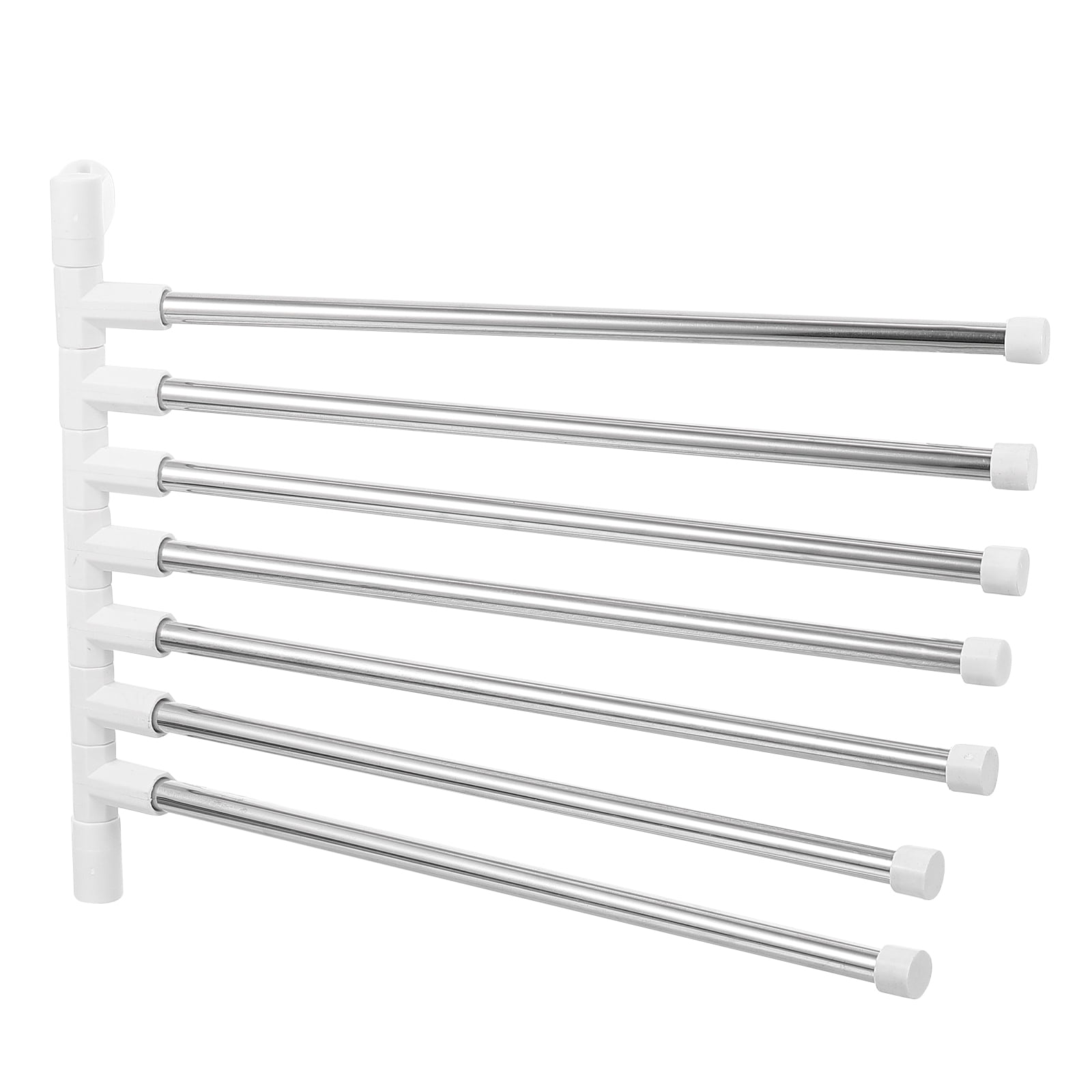 Nail-free Towel Shelf Bath Holder Swinging Rack Hooks Racks - Walmart.com