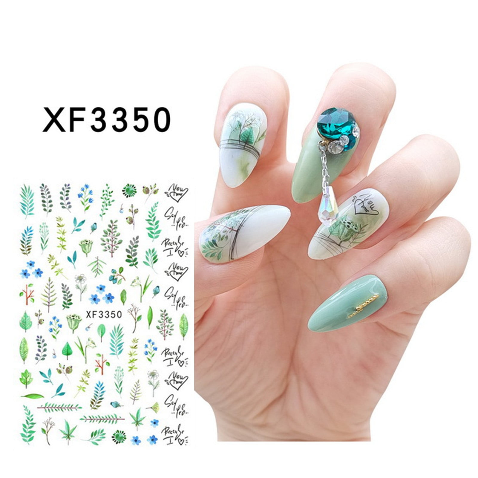 Nail ning Pencil under Nail French Tip Nail Nail Stickers for on Nails ...