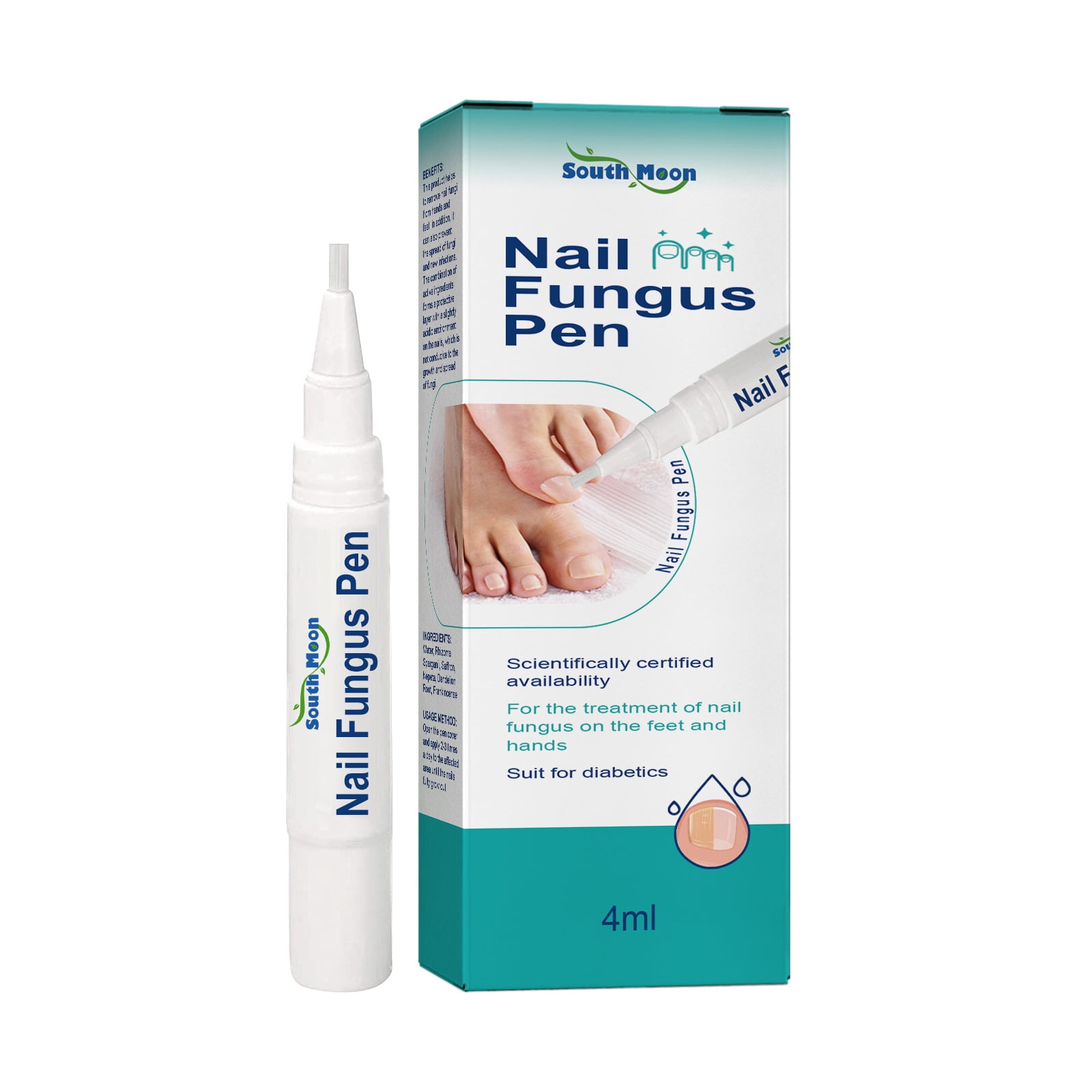 Nail repair pen, repair onychomycosis on hands and feet, brighten soft ...