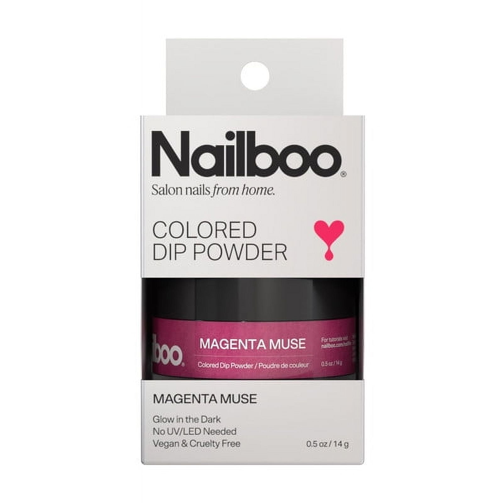 Nailboo Dip Powder Magenta Muse, 14g - Walmart.com